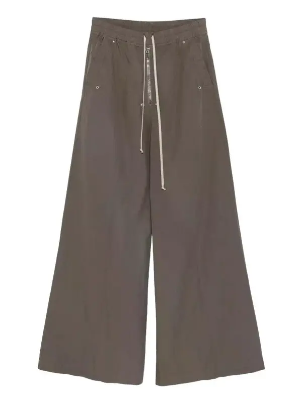 Rick Owens Geth Belas Zip Jeans - Brown