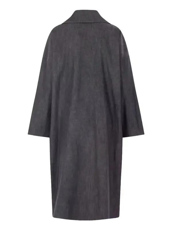 Dusan Wide-sleeve Coat - Grey