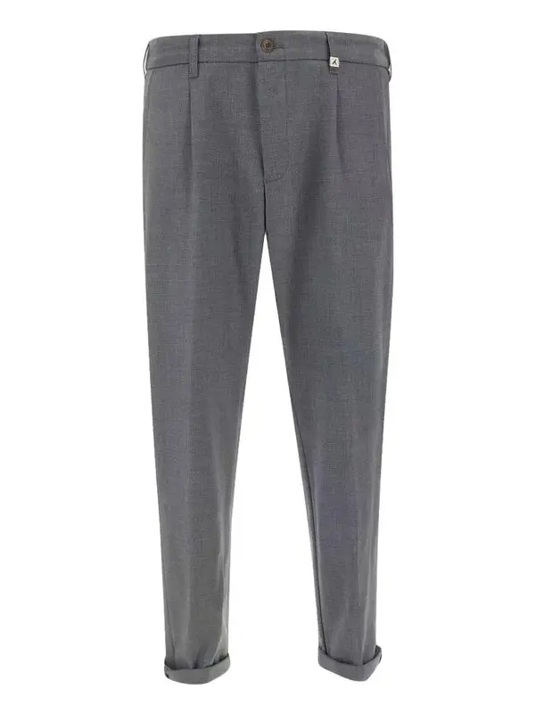 MYTHS Ares-pe Buttoned Trousers - Grey
