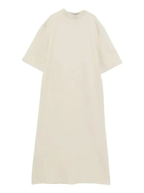 Wardrobe.NYC Crew Neck Midi Dress - Neutrals