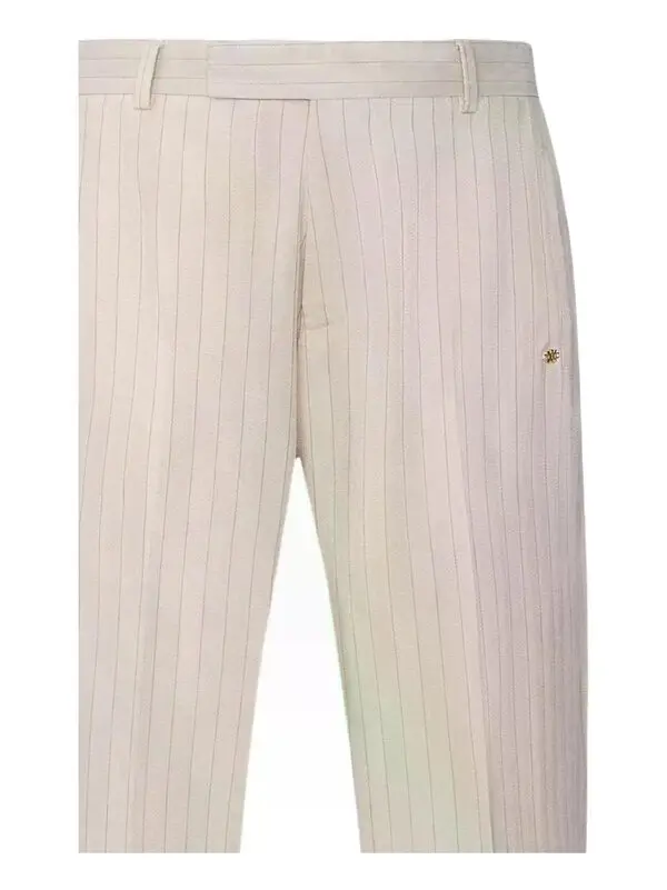 Amiri Striped Tailored Trousers - Neutrals