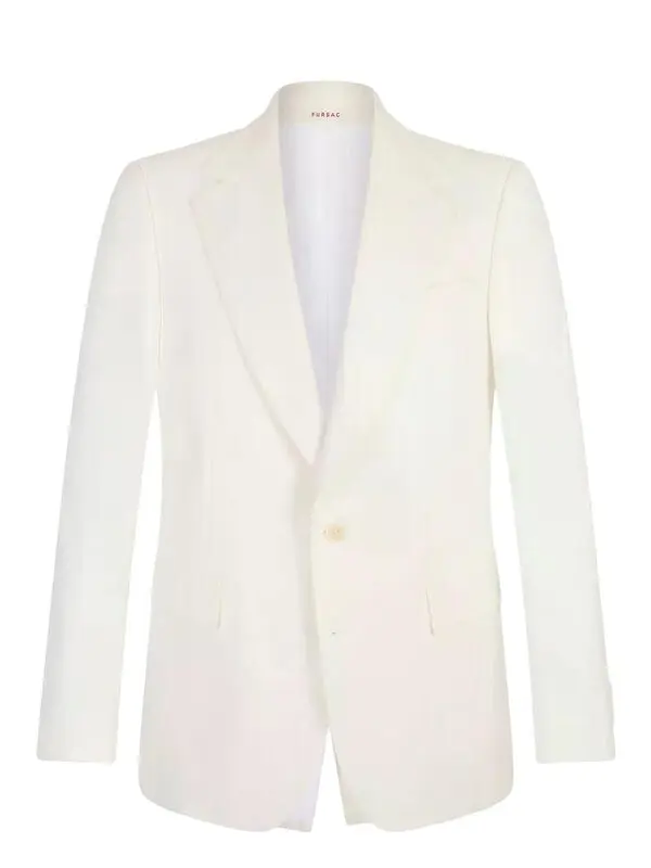FURSAC Single-breasted Blazer - Neutrals