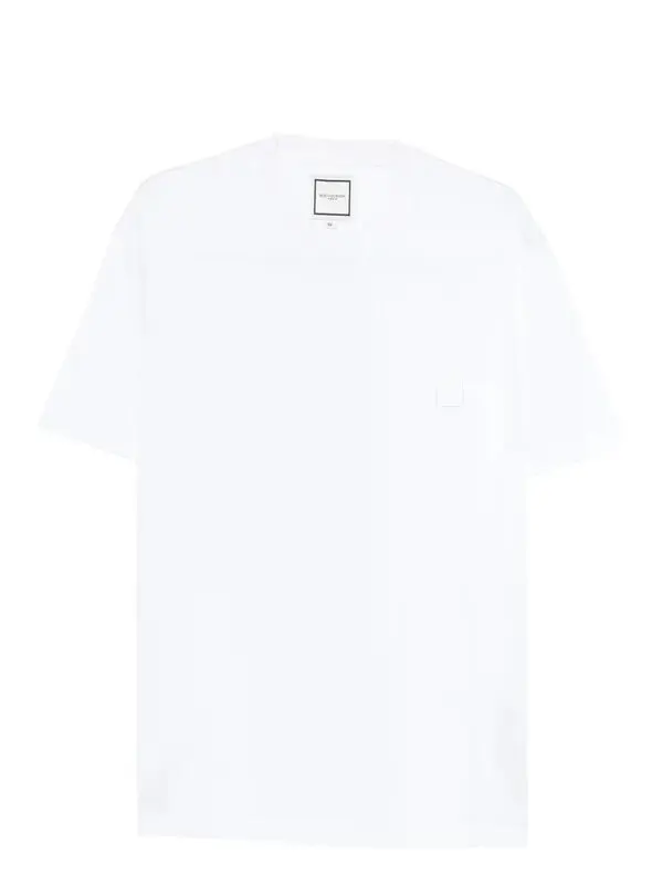 WOOYOUNGMI Tonal-logo T-shirt - White