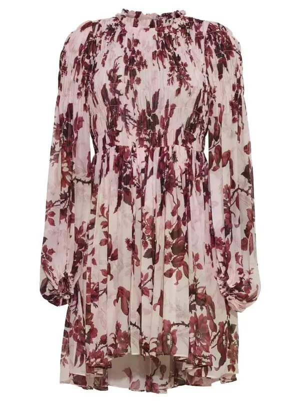 Cara Cara Weston Ruffled Mini Dress - Pink
