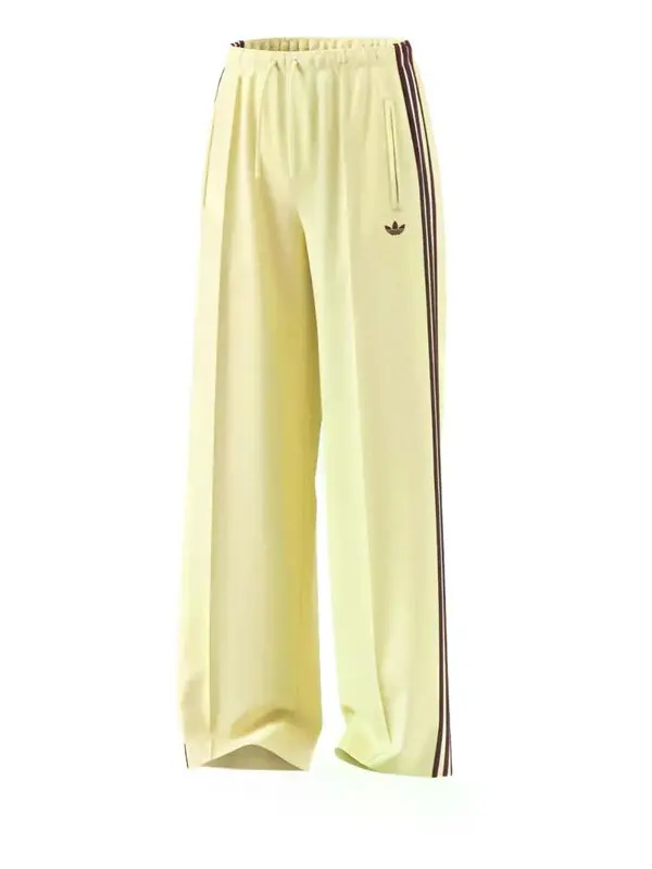 Adidas Stripe Track Trousers - Yellow