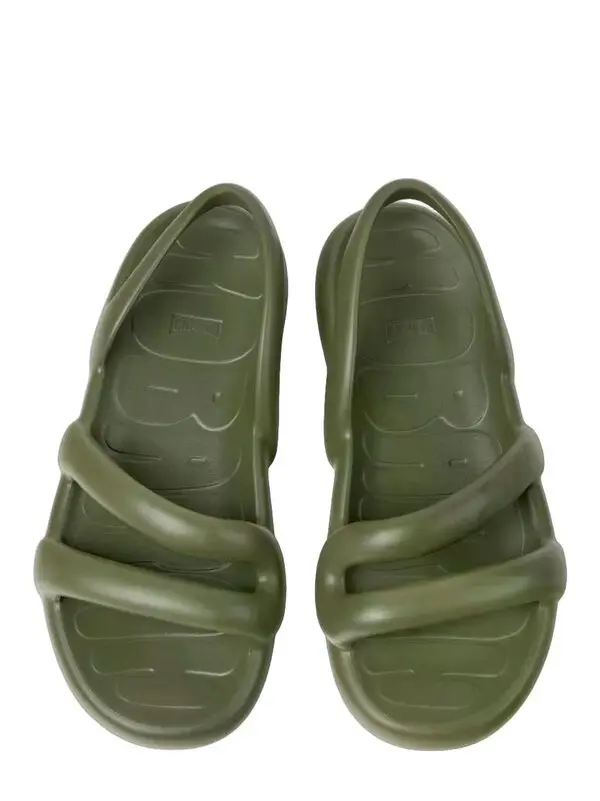 Camper Kobarah Strap Flat Sandals - Green