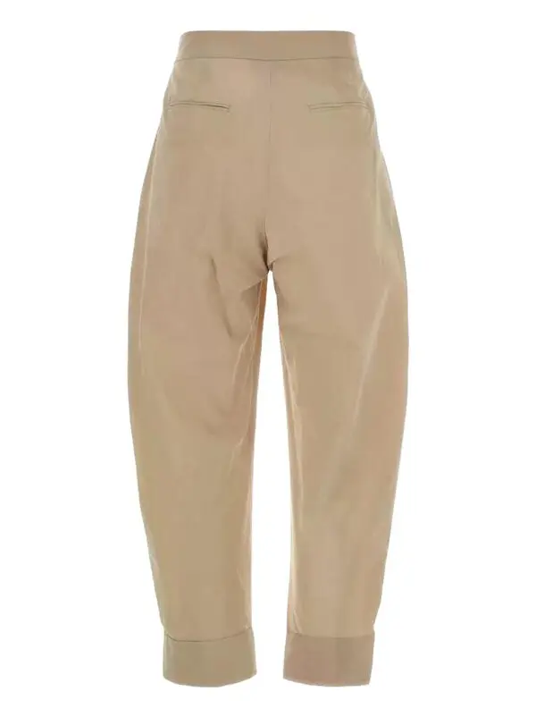 PT TORINO Cloe Pleated Trousers - Neutrals
