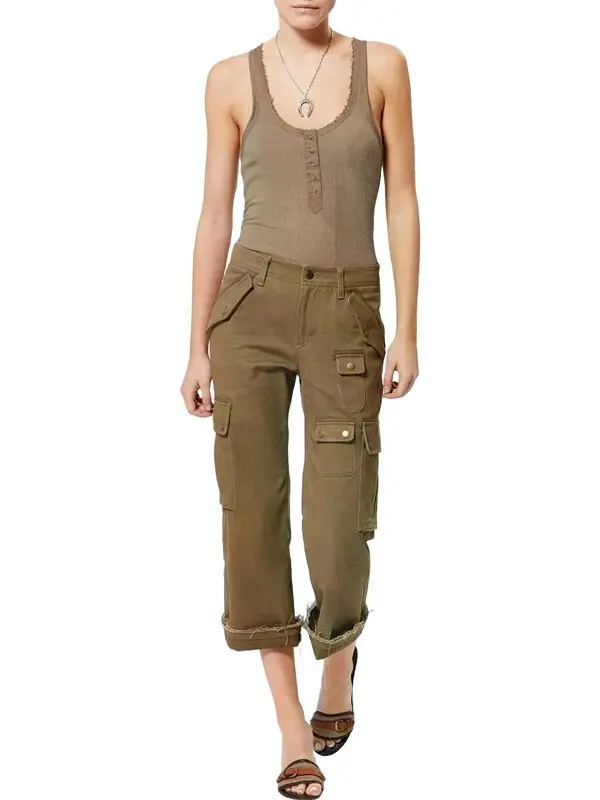 Isabel Marant Étoile Helma Ribbed-knit Tank Top - Neutrals