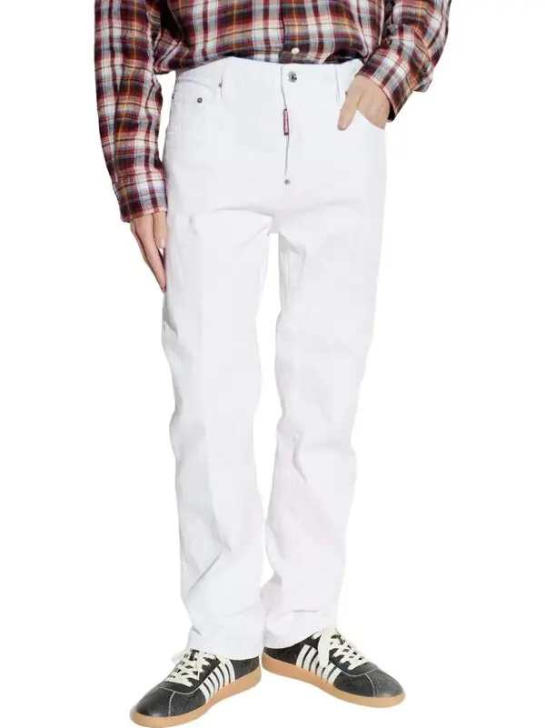 Dsquared2 642 Straight-leg Jeans - White