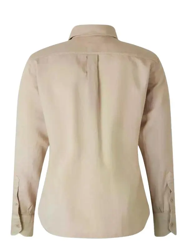 TOM FORD Double-cuffs Button Shirt - Neutrals