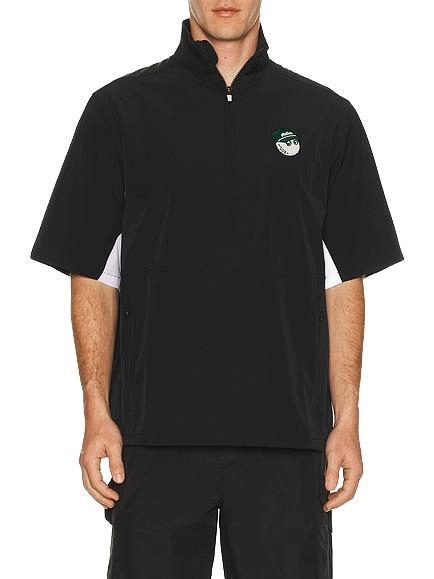 MALBON Pine Windshirt - Black
