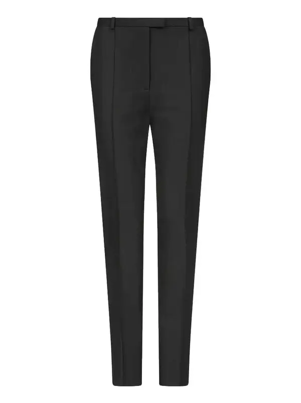 Loulou De Saison Malka Lds Seam-detail Trousers - Black