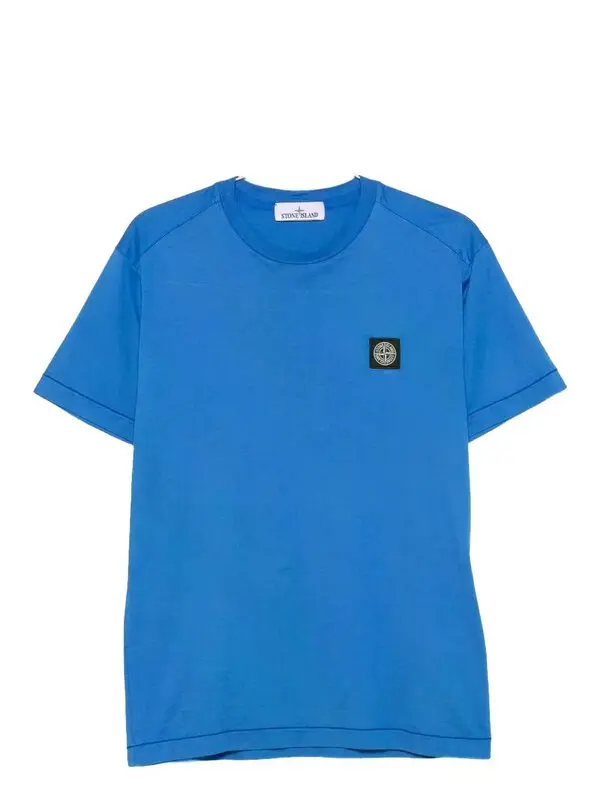 Stone Island 2100027 60/2 Cotton Jersey T-shirt - Blue