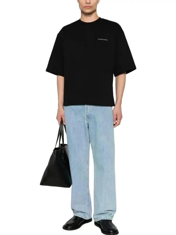 NINE:INTHE:MORNING Light Wash Denim Jeans - Blue