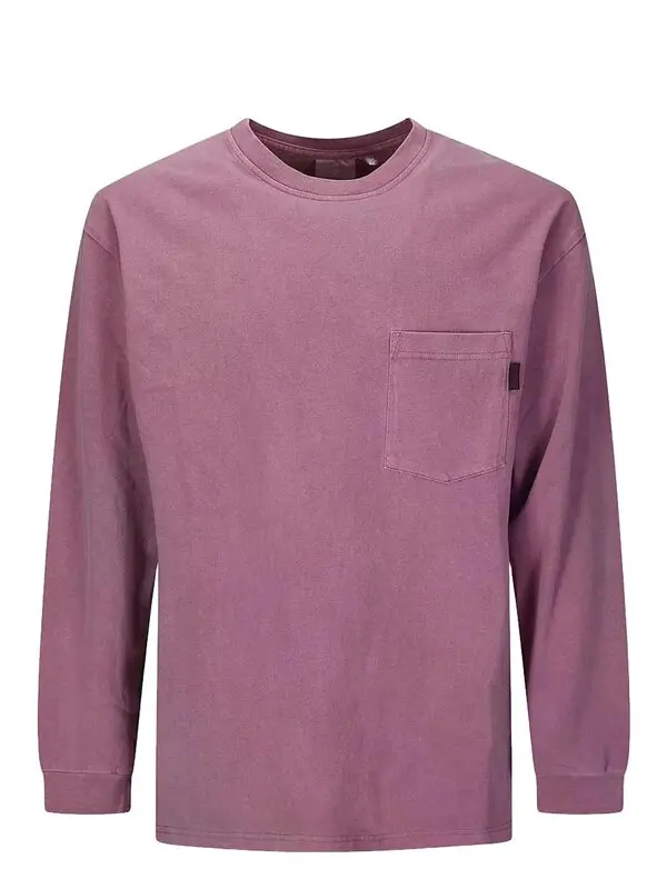 Gramicci Patch-pocket Long-sleeved T-shirt - Red