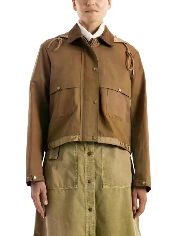 Moncler Aconitum Hooded Jacket - Brown