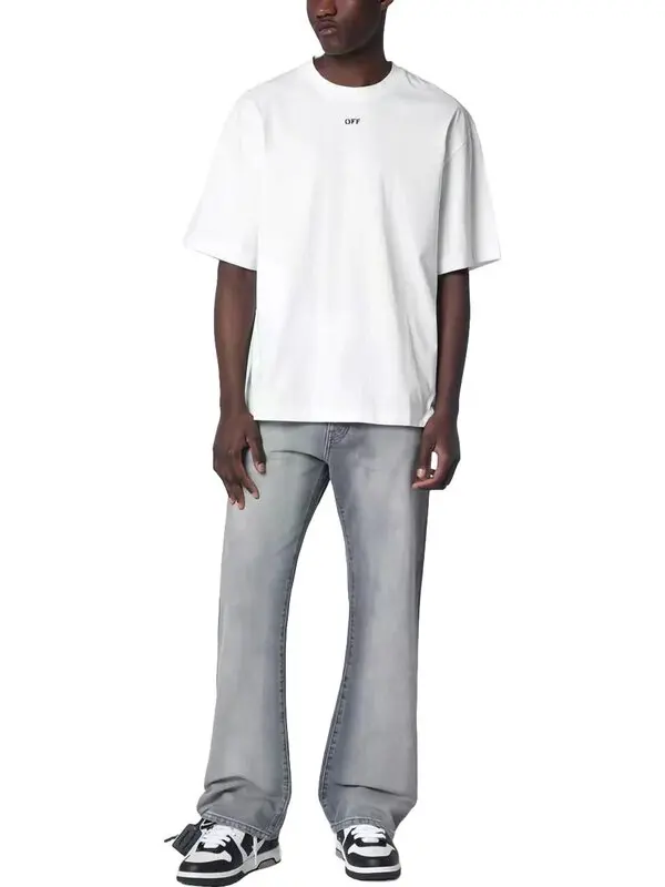 Off-White Diag Relaxed Jeans - Grey