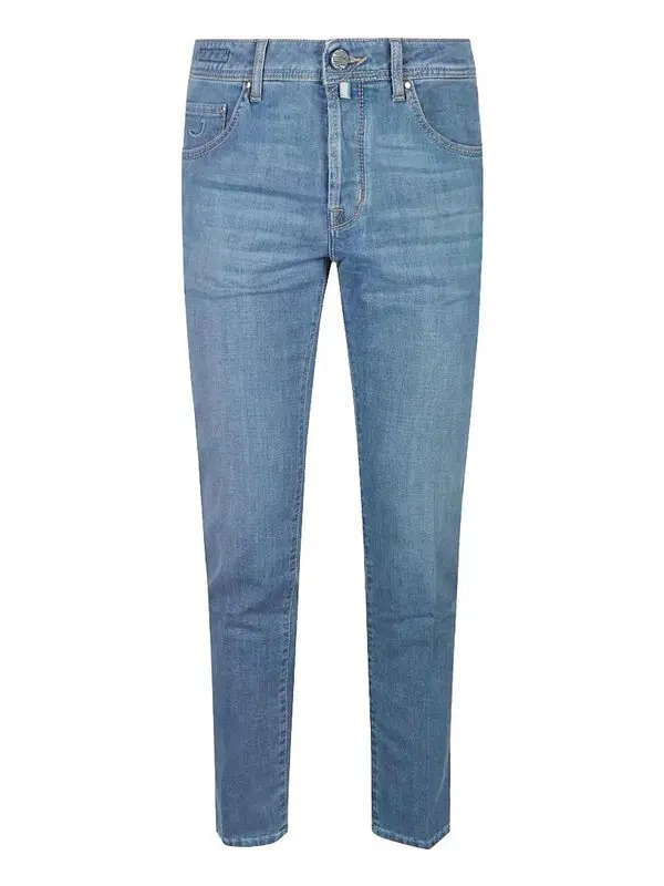 Jacob Cohen Belt-loops Trousers - Blue