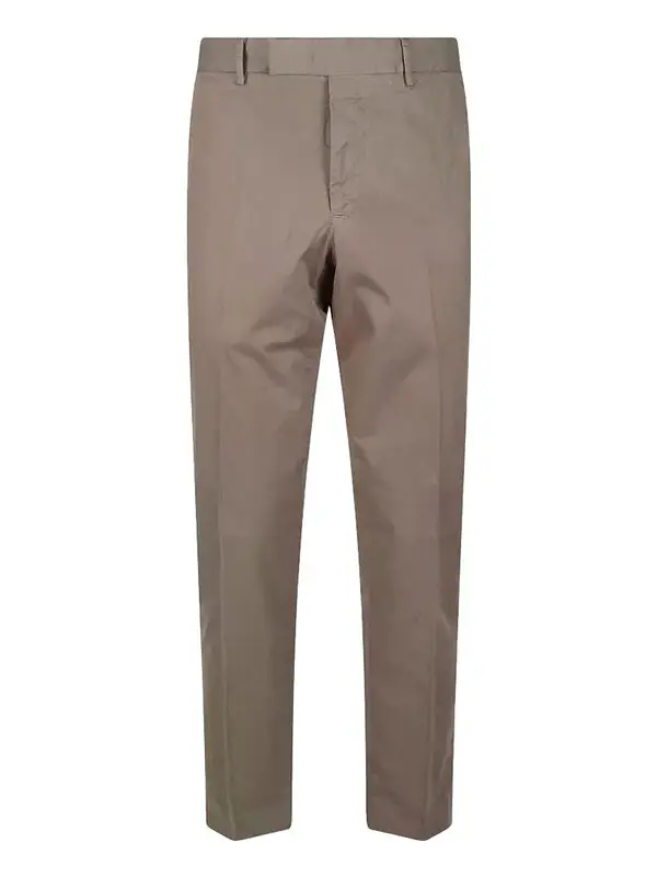 PT TORINO Belt-loops Trousers - Brown