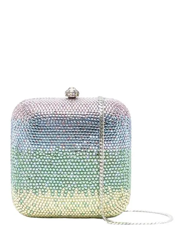 SAN BLAS Square Embellished Clutch - Pink