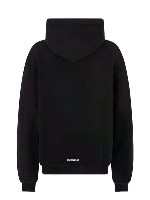 REPRESENT Initial Star Hoodie - Black