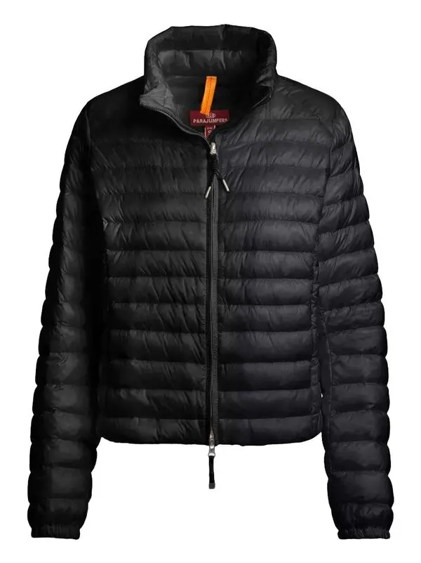PARAJUMPERS Emilia Quilted Zip Jacket - Black
