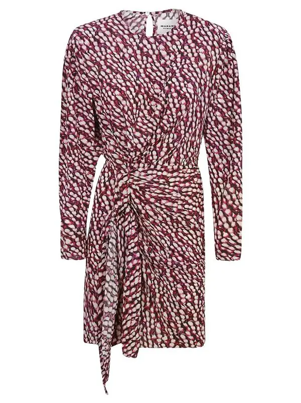 Isabel Marant Étoile Knot-detail Mini Dress - Red