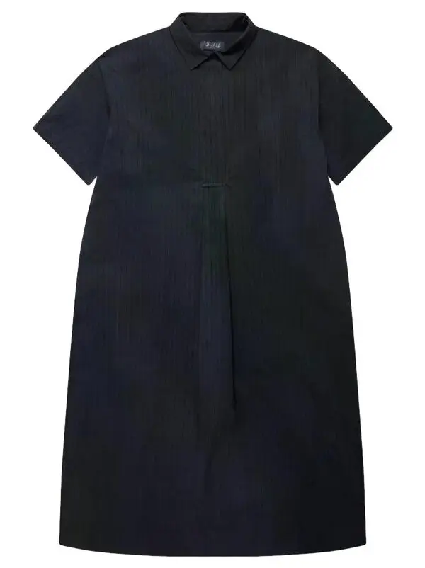 BERGFABEL Sabi Striped Midi Dress - Blue