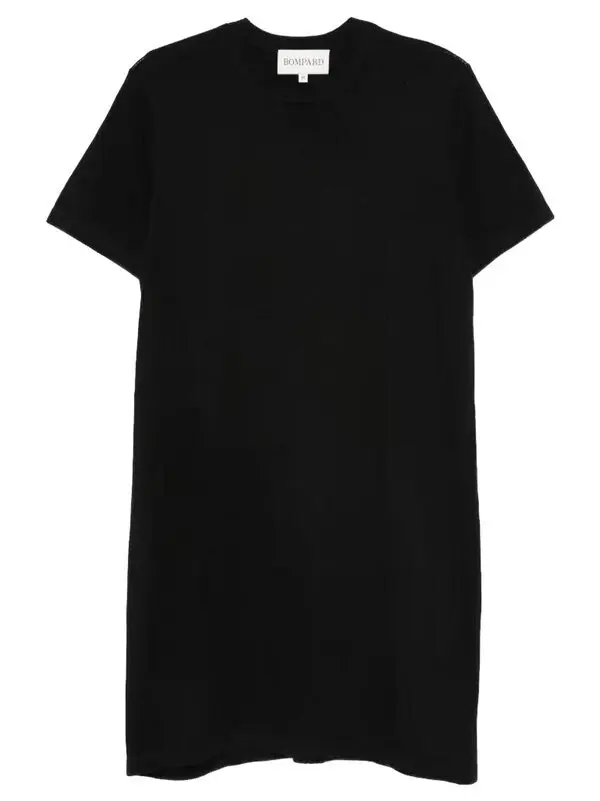 Eric Bompard Short-sleeve Midi Dress - Black