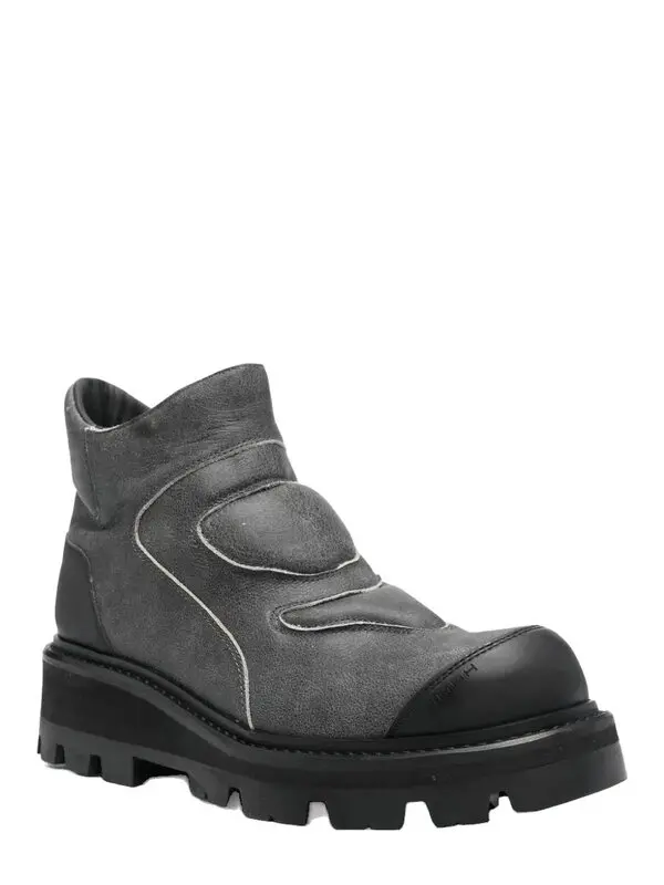 GMBH Aeon Top-stitching Boots - Grey