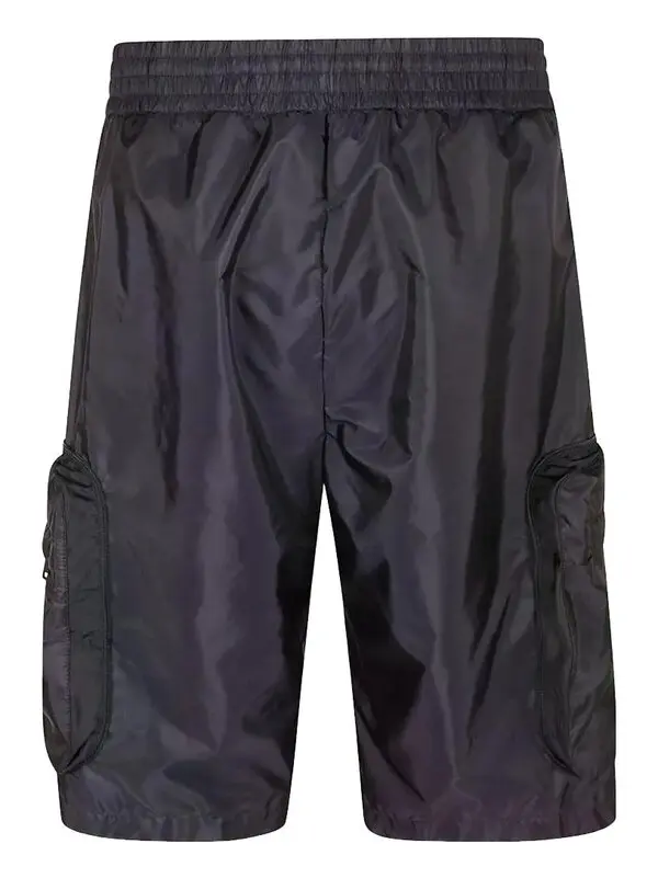 Moncler Cargo Pocket Shorts - Blue