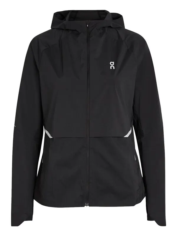 On Core Hooded Shell Jacket - Black