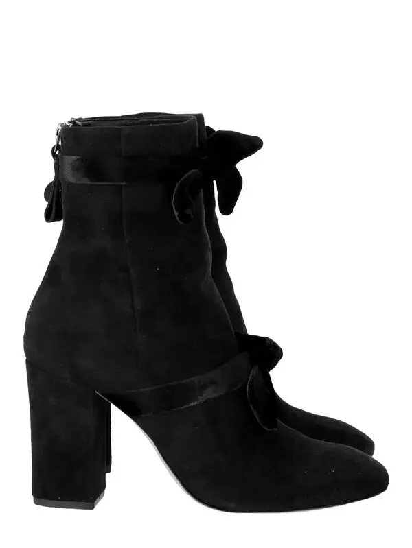 ALEXANDRE BIRMAN Bow-embellishment Boots - Black