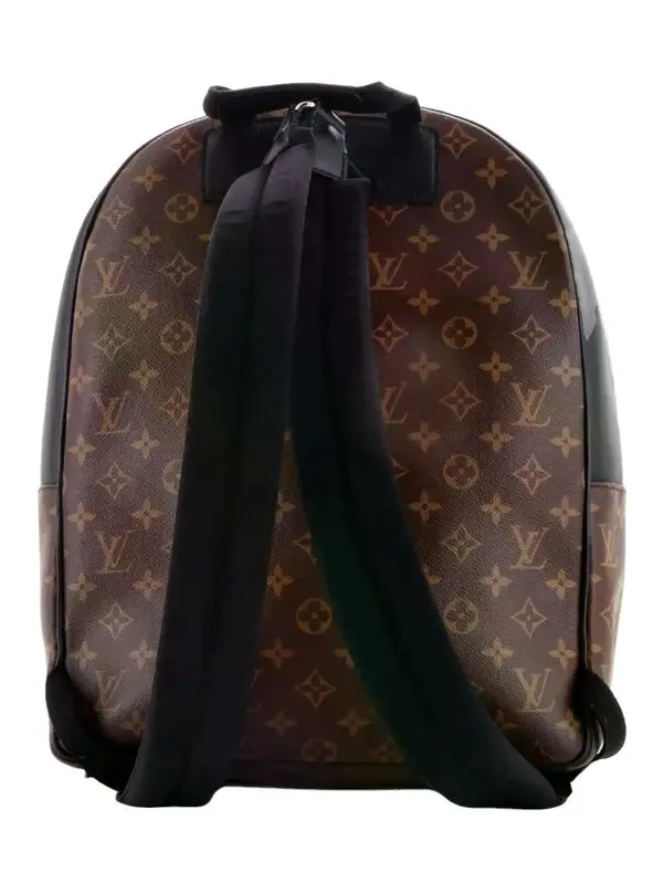 LOUIS VUITTON Josh Macassar Monogram Canvas Backpack - Brown