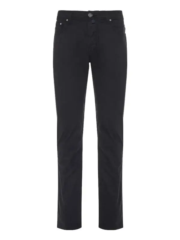 Jacob Cohen Straight-leg Trousers - Black