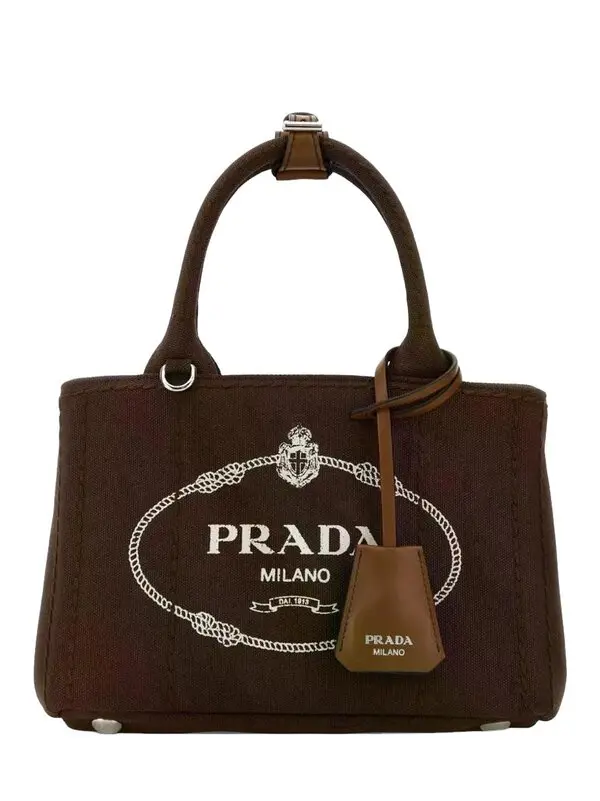 Prada Mini Jardinière Handbag - Brown