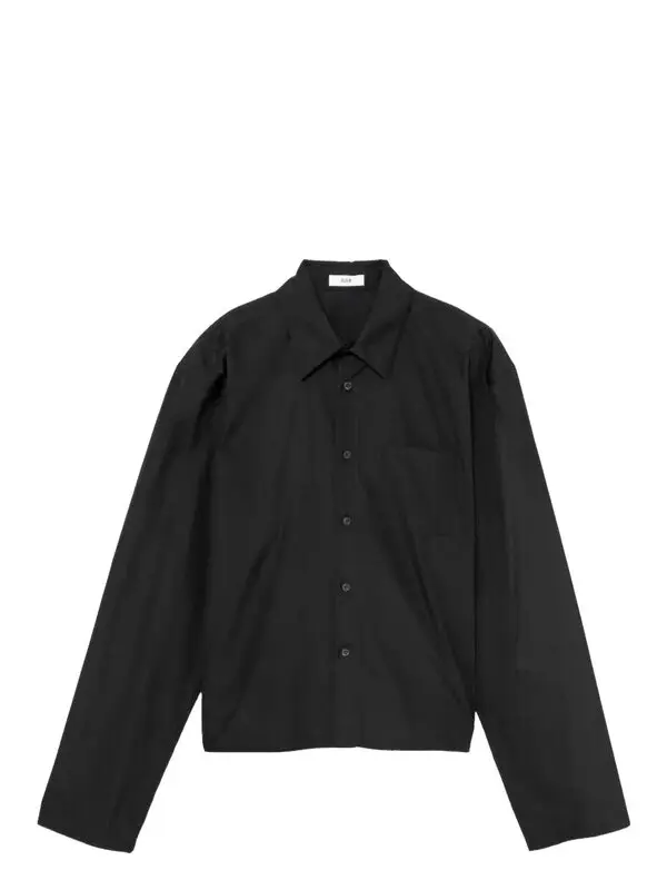 NILØS Long-sleeve Shirt - Black