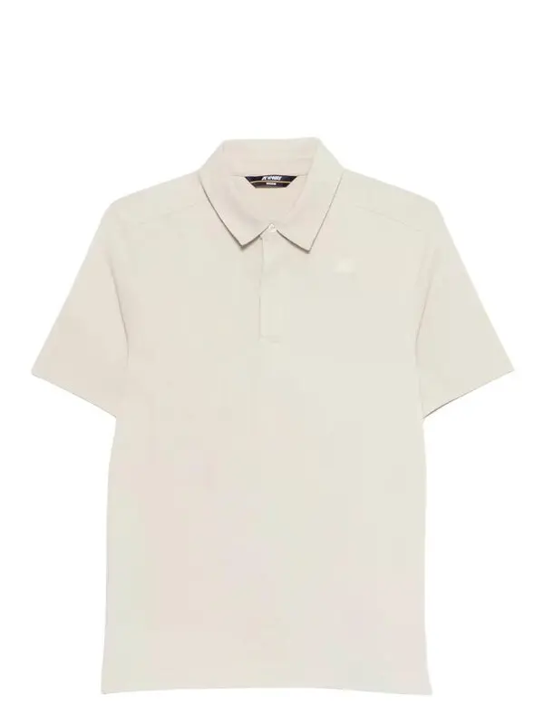 K-WAY Short-sleeve Polo Shirt - Neutrals