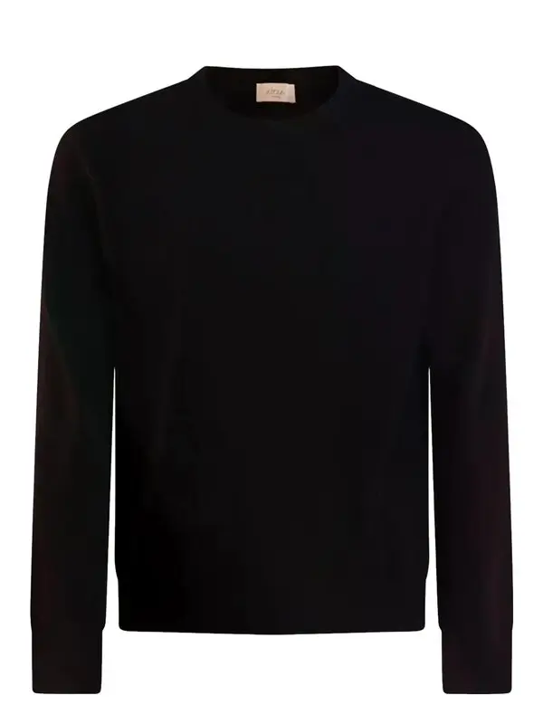 Altea Virgin Wool Crew Neck Sweater - Blue
