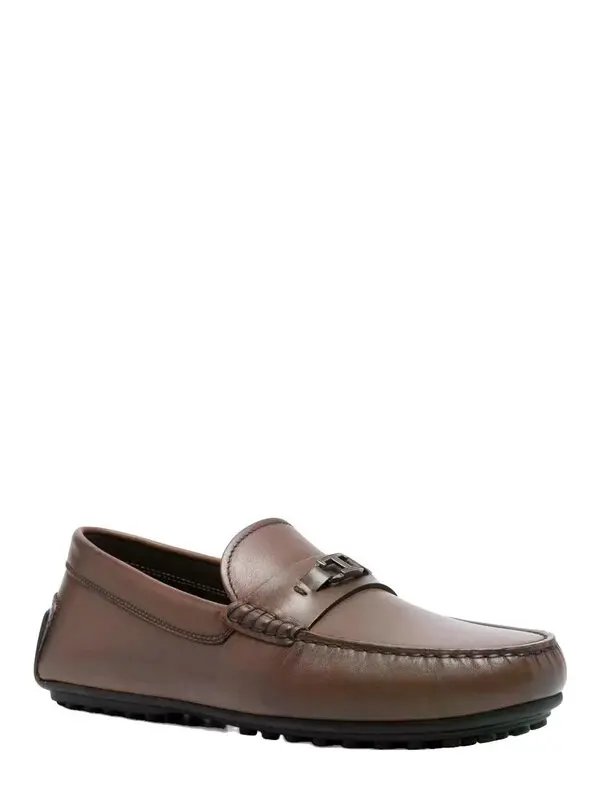 TOD'S Leather Loafers - Brown