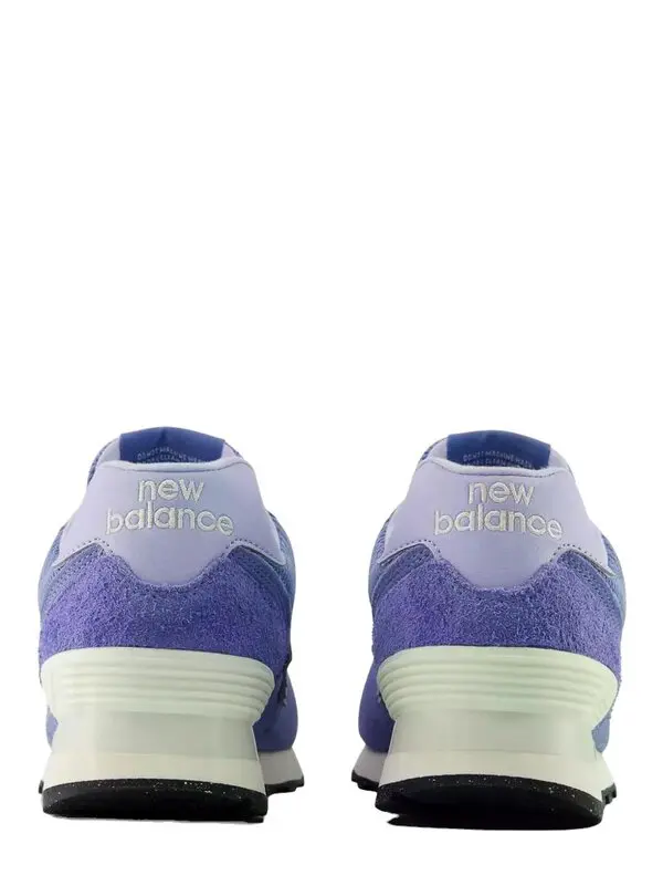 NEW BALANCE 574 Panelled Lace-up Sneakers - Blue