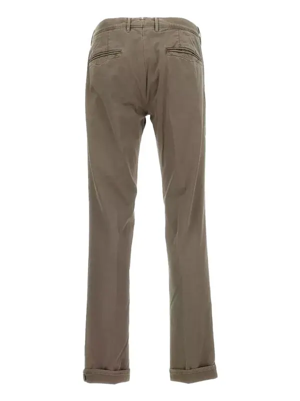 Incotex Cuffed Trousers - Neutrals