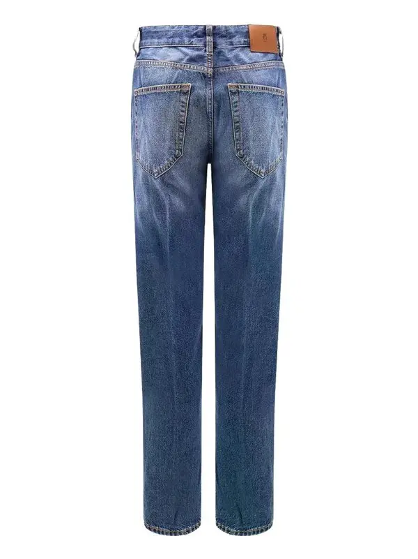 PT TORINO Reggae Five Pocket Tapered Trousers - Neutrals