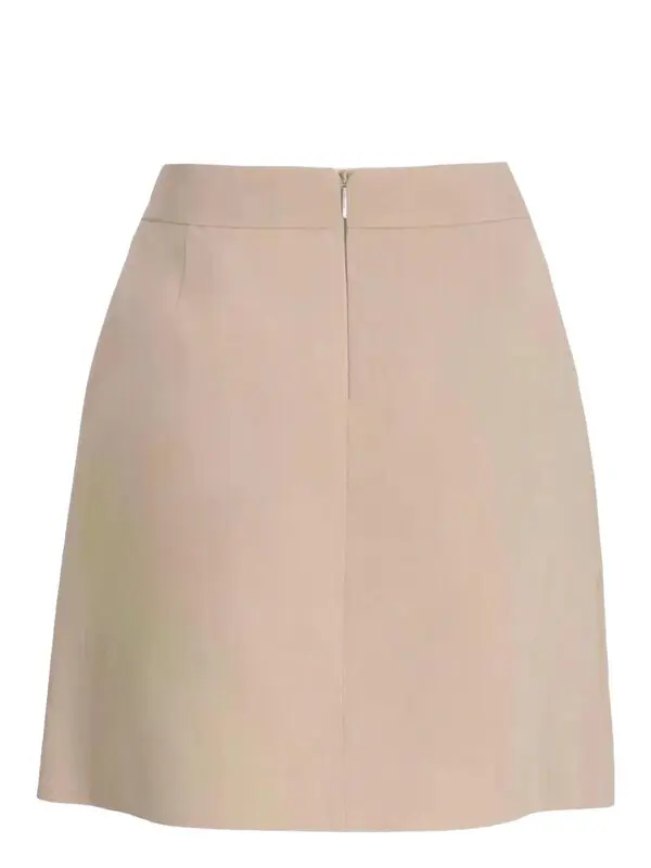 BOSS Front-vent Mini Skirt - Neutrals