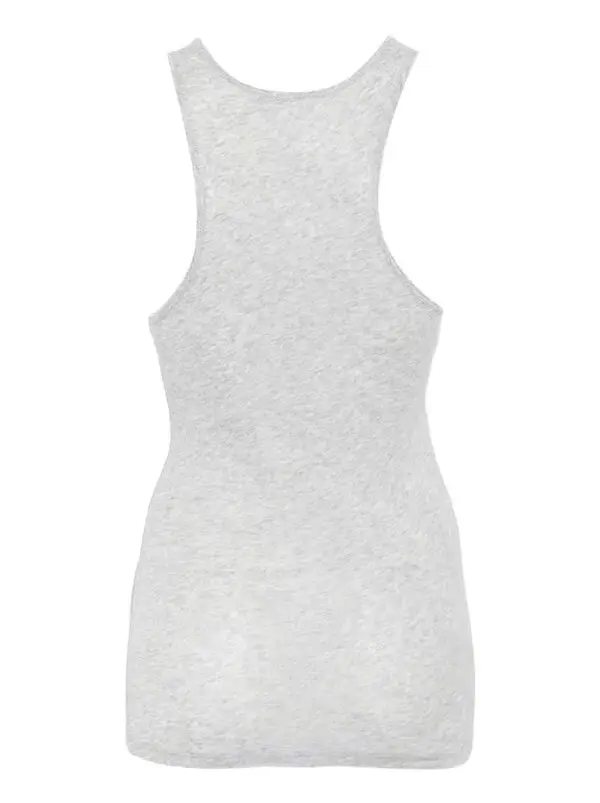 ENTIRE STUDIOS Sleeveless Racer Back T-shirt - Grey