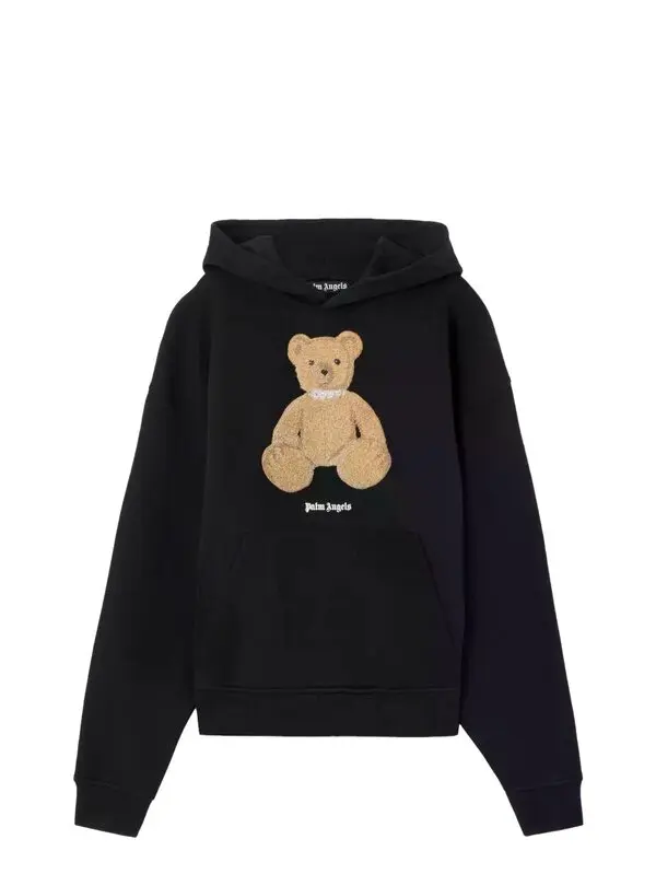 Palm Angels Graphic Hoodie - Black