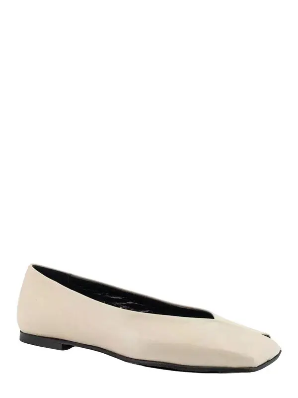 ALOHAS Square-toe Ballet Flats - Neutrals