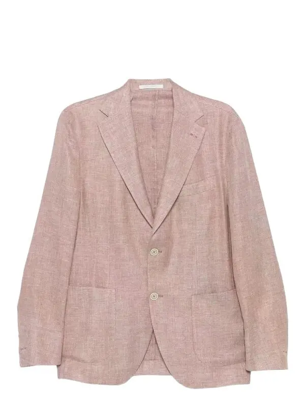 Eleventy Buttoned Blazer - Pink