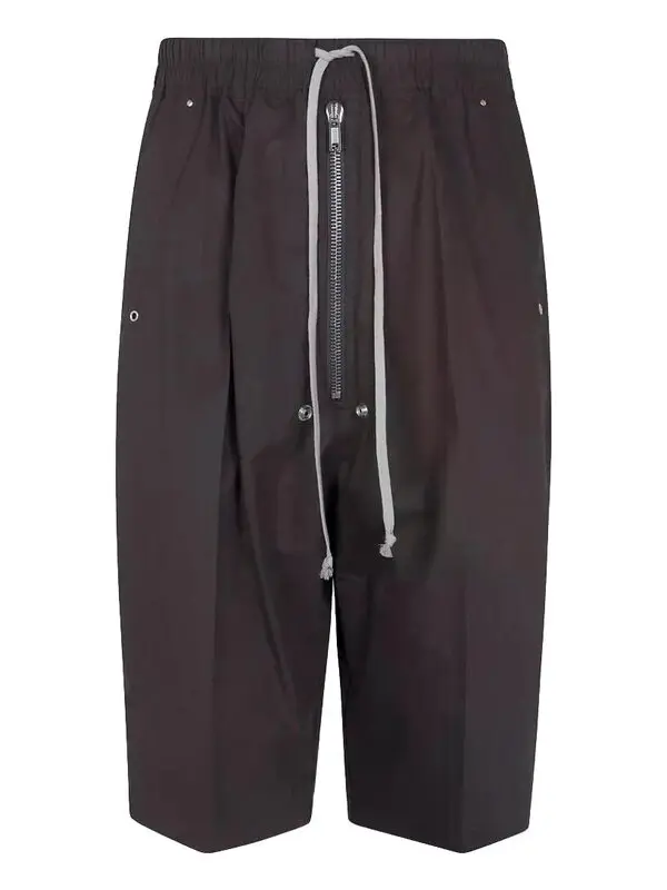 Rick Owens Drop-crotch Shorts - Brown
