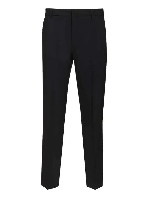 Emporio Armani Emblem Tailored Trousers - Blue